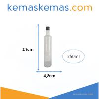 Jual Botol Kaca Round Olive Oil | Botol Kaca Minyak | Botol Kaca Marjan ...