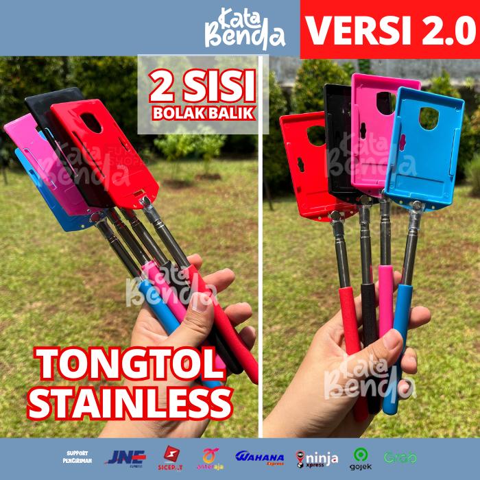 Tongkat Etoll Besi (2 sisi) Stainless Tongtol Praktis Flazz Emoney ...