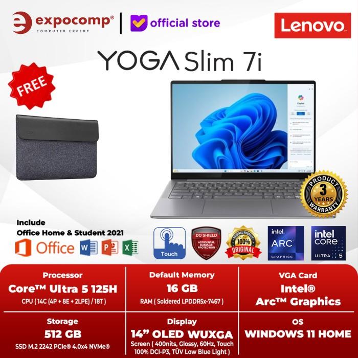 Promo LENOVO YOGA SLIM 7i 14IMH9 INTEL DMID ULTRA 5-125H 16GB 512GB ...