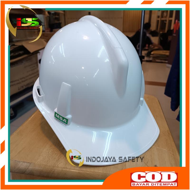Helm Safety MSA Topgard Putih Fastrack - Safety Helmet Msa Top - Shop ...