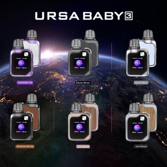 Jual Ursa Baby 3 30W 1200mAh Pod Kit by Lost Vape - Lavender Ice - Kab ...
