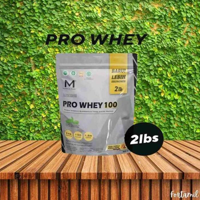 Jual NEW MUSCLE FIRST Pro Whey 100 2lbs/900gr - M1 Pro Whey Susu ...