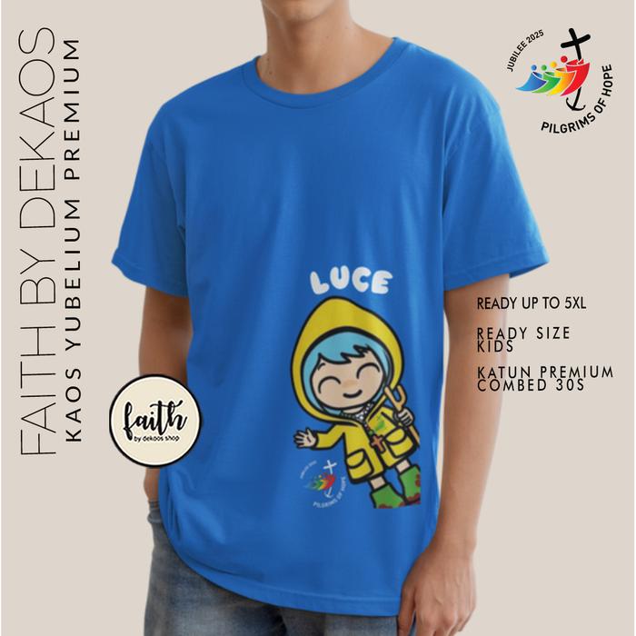 Jual DEKAOSSHOP KAOS TAHUN YUBELIUM LUCE JUBILEE YEAR 2025 KAOS KATOLIK ...