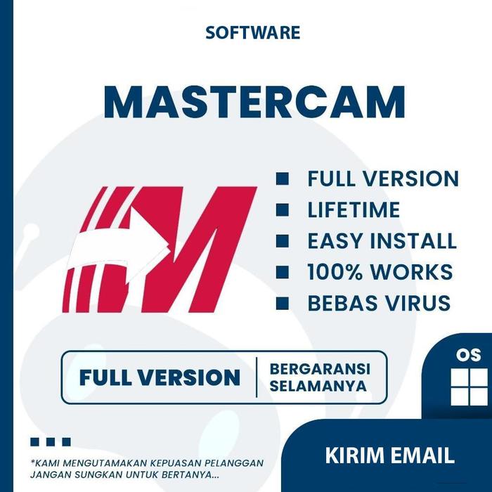 Jual MasterCAM Pro - 2025 2024 2023 2022 | Download Software Full ...