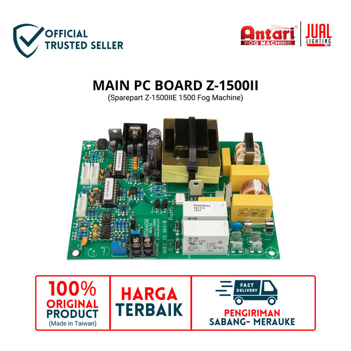 Jual Sparepart Main PCB Antari Z-1500II Original Taiwan - Suku Cadang ...