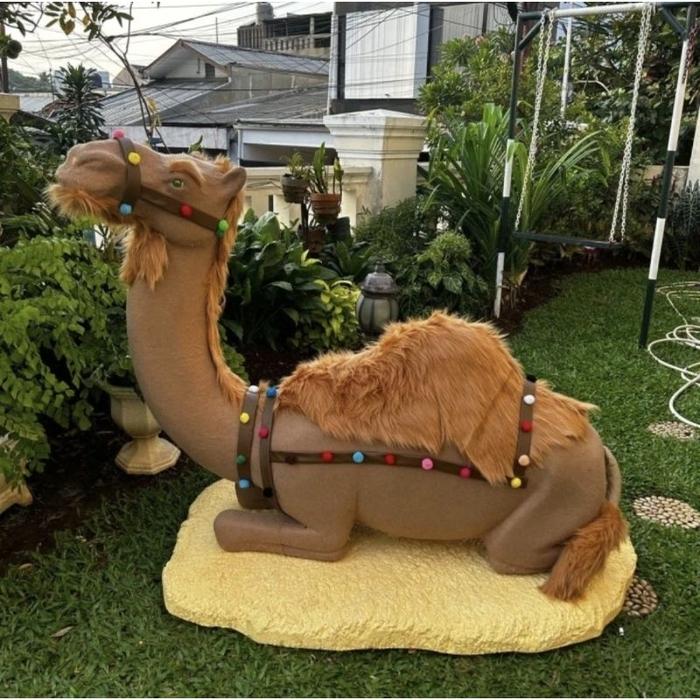 Jual DEKORASI REPLIKA UNTA ONTA CAMEL PUNUK PADANG PASIR RAMADHAN ...