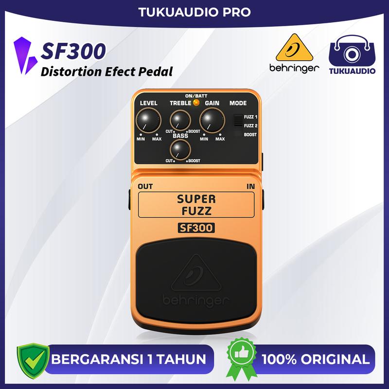 Behringer SF300 - Super Fuzz Pedal - Shop | Tokopedia