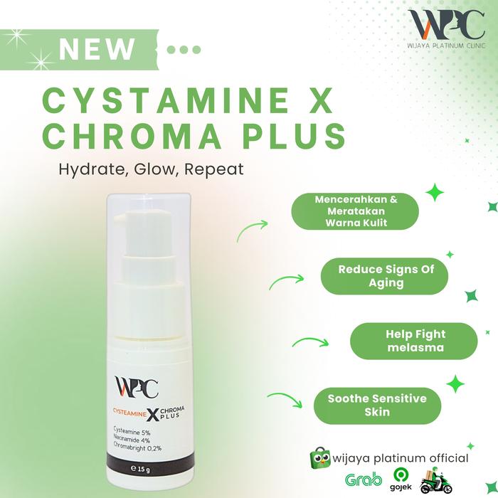 Promo Cysteamine X Chroma Plus WPC - Cream Mengatasi Melasma ...