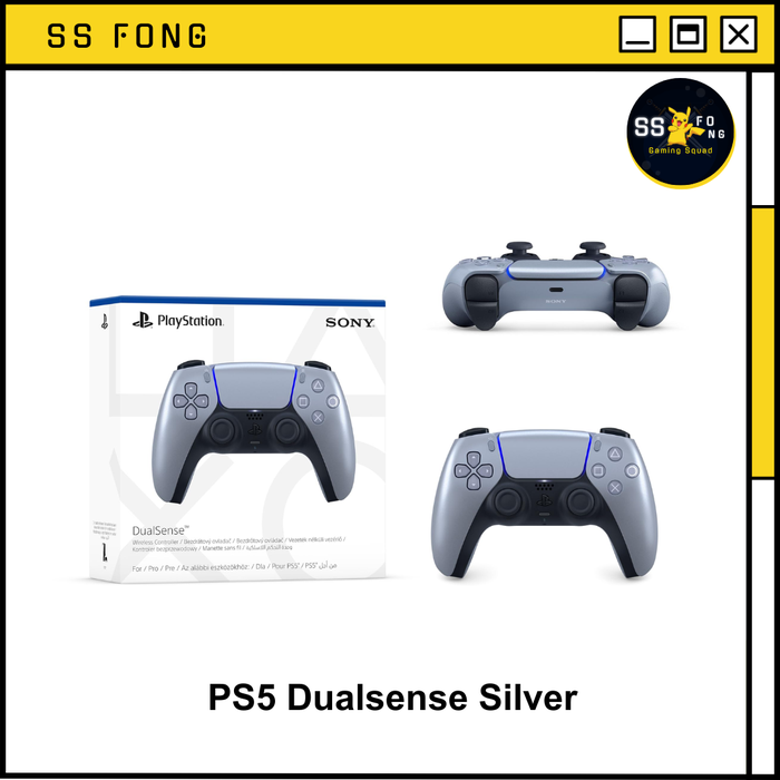 Promo PS5 DualSense Wireless Controller (Sterling Silver) Cicil 0% 3x ...