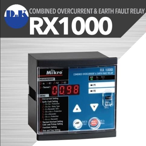 Jual Combined Over Current & Earth Fault Relay OCR & EFR Merk Mikro ...