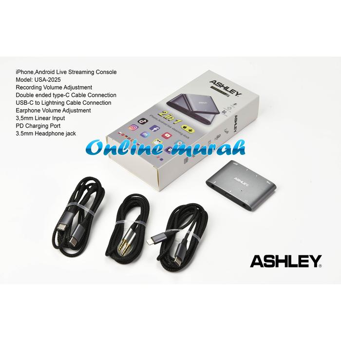 Jual ASHLEY LIve streaming dock USA 2025 ORIGINAL Inovasi Terbaru Untuk ...