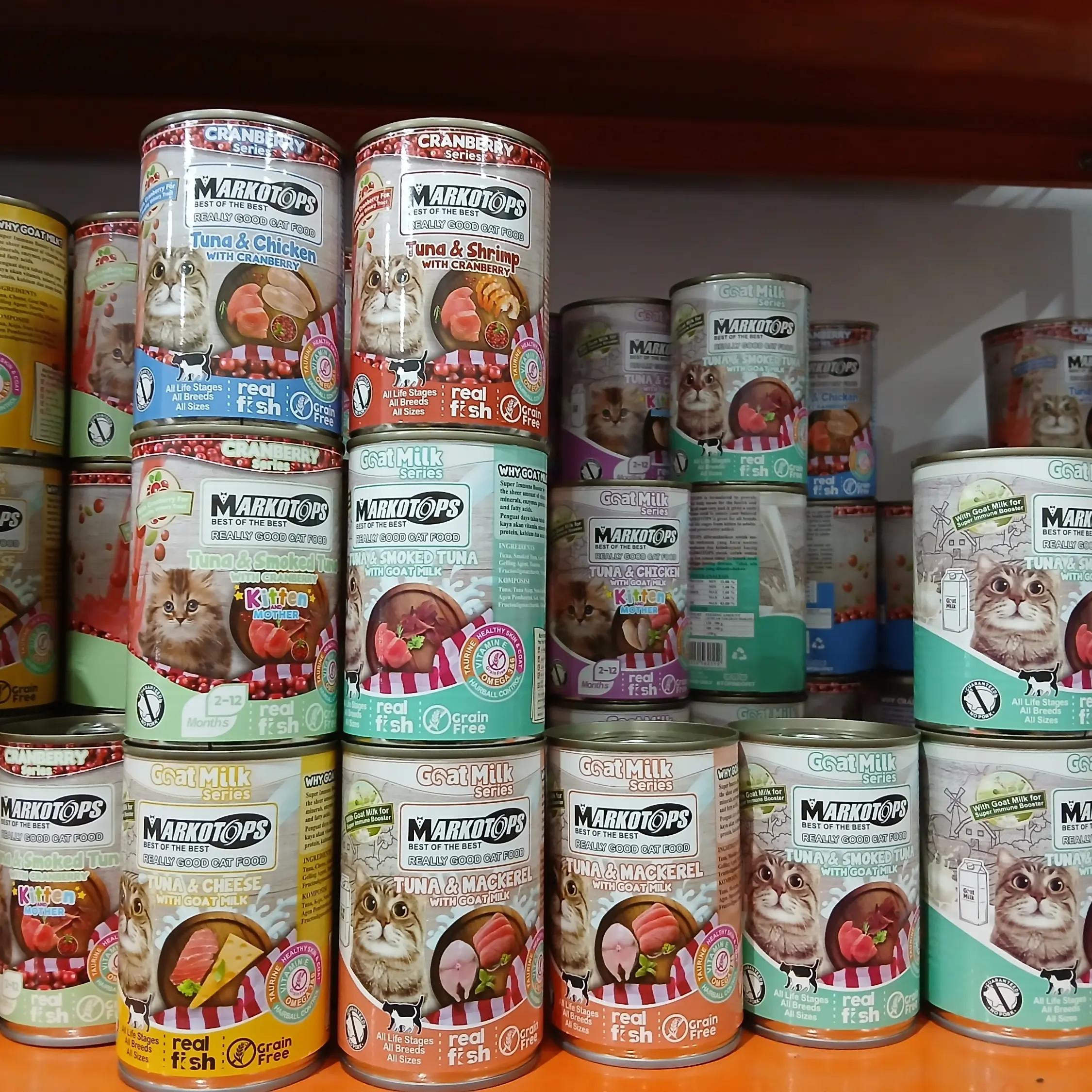 markotop wet cat food tersedia 6 varian rasa - Shop | Tokopedia