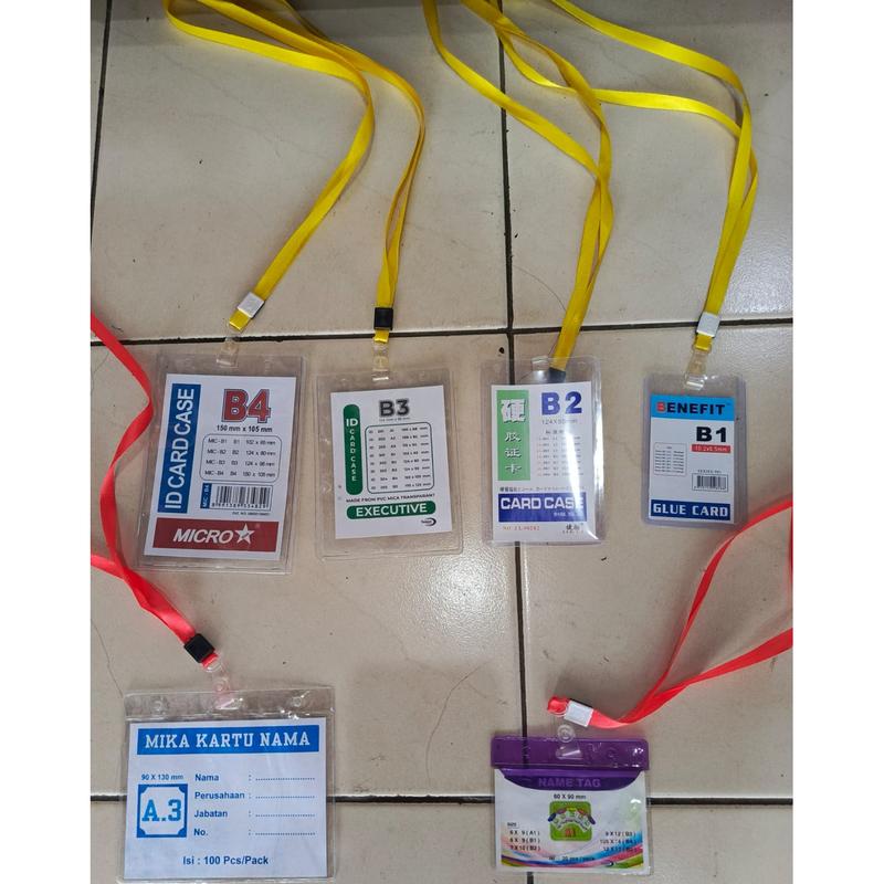 1 SET ID CARD +MIKA + TALI ID CARD - Shop | Tokopedia