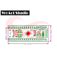 Jual WeAct Studio STM32F411CEU6 STM32 BlackPill with USB TYPE-C Port ...