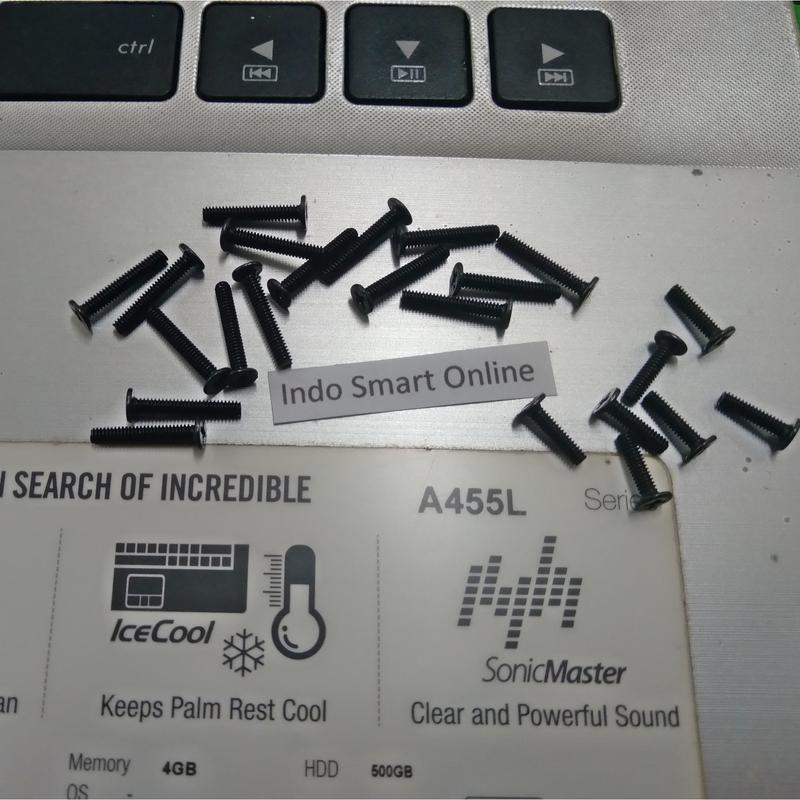 [Baru] Baut panjang untuk Asus A455L Sekrup mur casing A455 - Shop ...