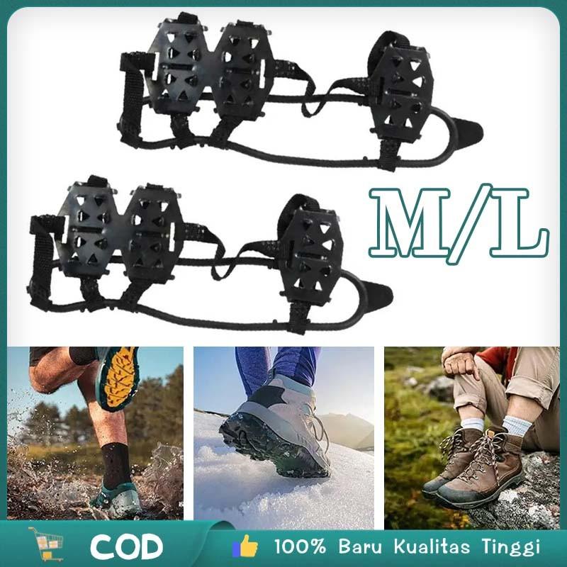 1 Pasang Alas Sepatu Paku Anti Slip 24 Gigi Alas Sepatu Salj - Shop ...