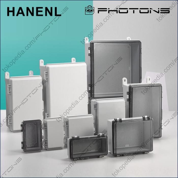 Jual Plastic Electrical Box Waterproof IP67 With Stainless Steel Hinge ...