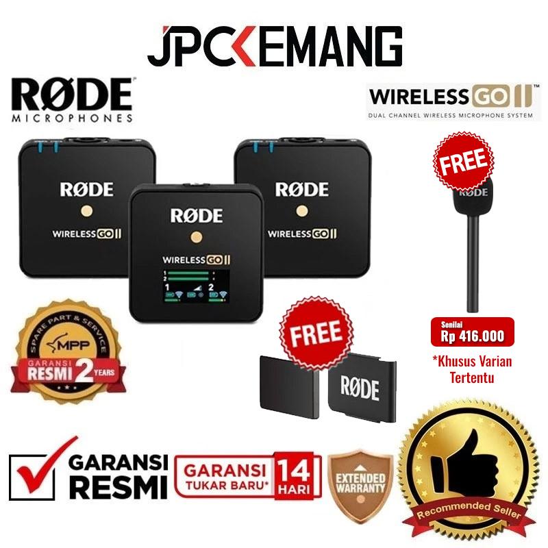 RODE WIRELESS GO II Dual Wireless Microphone RODE WIRELESS G - Shop ...