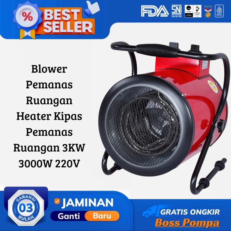 blower pemanas kandang 3kw blower heater 3000w Blower pemana - Shop ...
