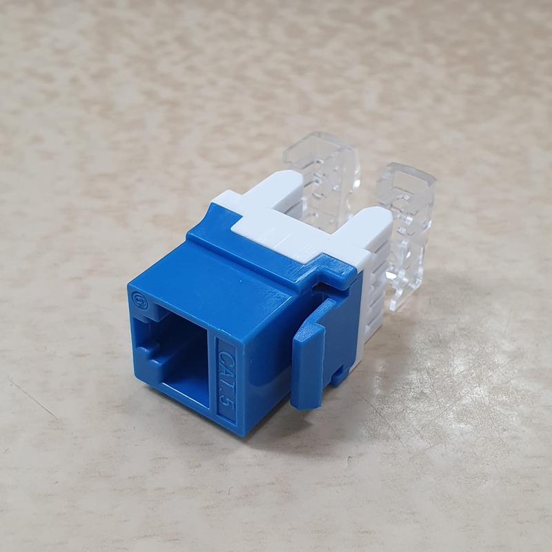 Modular jack Cat5E RJ45 UTP Toolless Tool-less Keystone Modular Jack ...