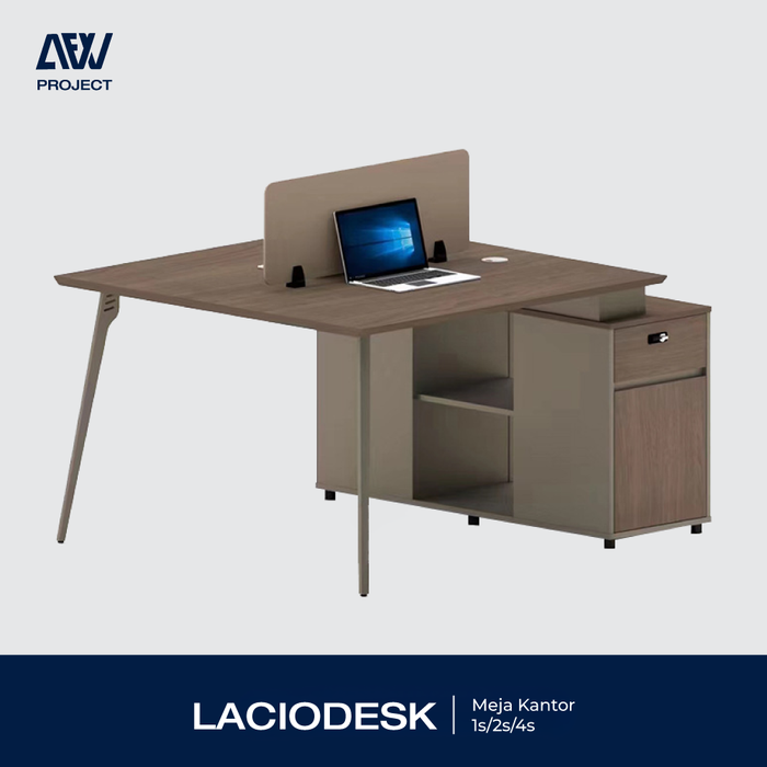 Jual Meja Kerja Kantor LACIODESK Meja Staff Meja Workstation 2 Seat ...