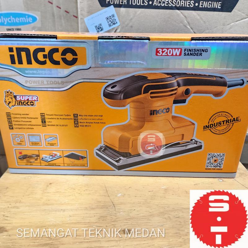 FS3216 MESIN AMPLAS FINISHING SANDER PERSEGI PANJANG INGCO FS 3216 ...