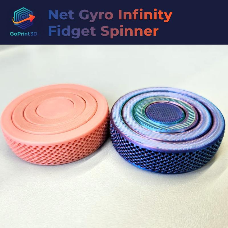 Net Gyro Infinity Fidget Spinner - Mainan Fidget - Shop | Tokopedia