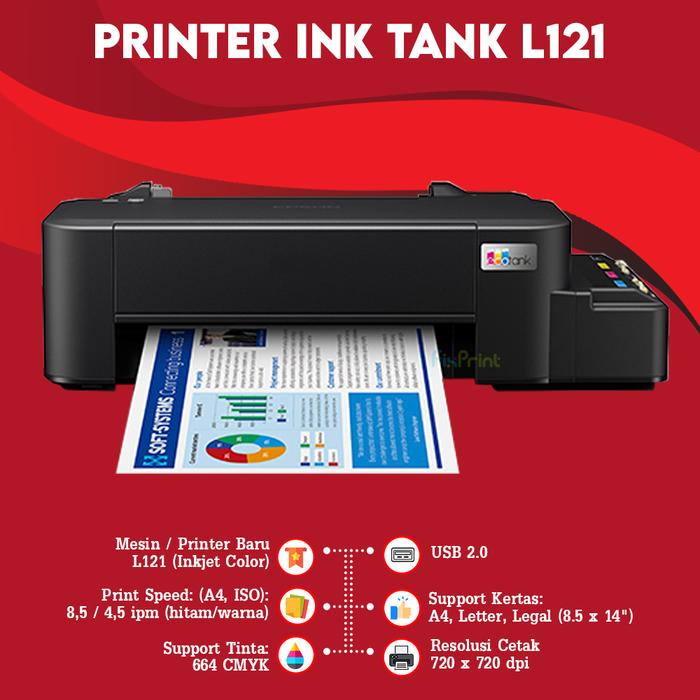 Promo Printer Epson L121 l1210 L1216 L3210 L3216 L3250 L3251 L5290 ...