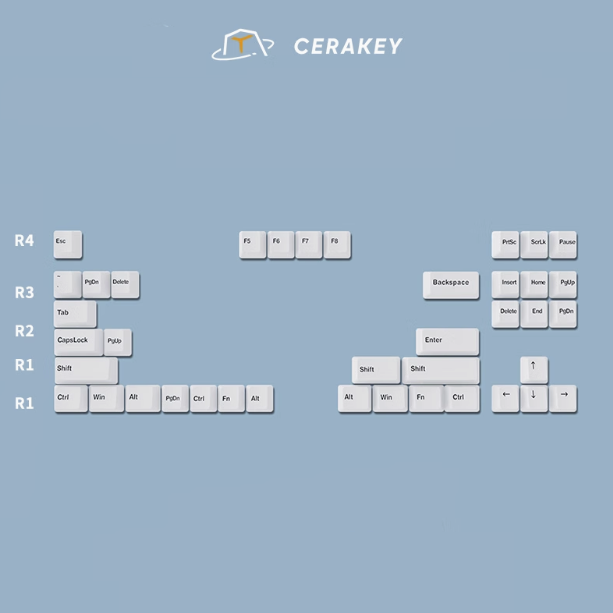 Jual Cerakey v2 Modifier Set Alumina Ceramic Cherry Profile Keycaps for ...