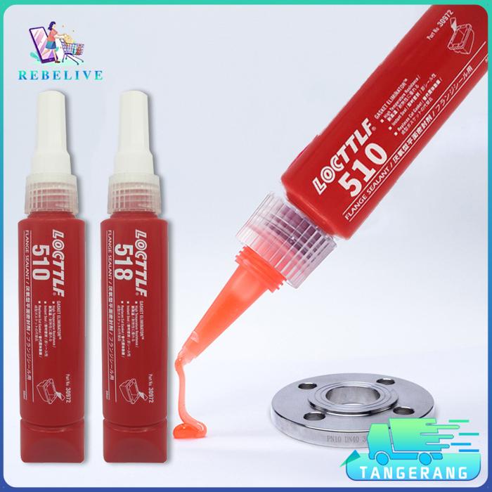 Jual 50ML Gasket Sealant Lem Paking 510/518 Lem Flange Sealant Tahan ...