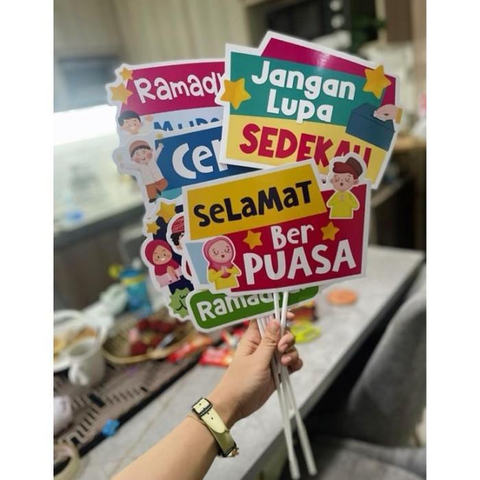 Jual gha-68 WELCOME RAMADHAN PROPS PHOTOBOOTH AKSESORIS PAWAI RAMADHAN ...