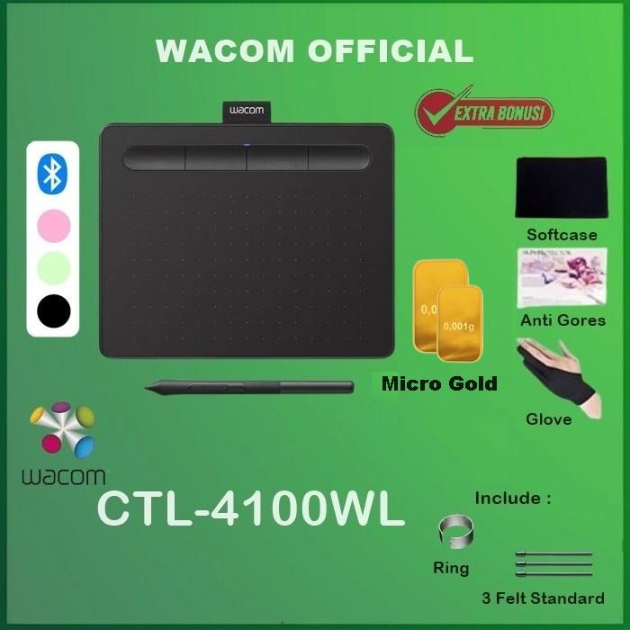 Wacom Intuos Drawing Tablet Bluetooth CTL-4100WL CTL4100 CTL - Shop ...