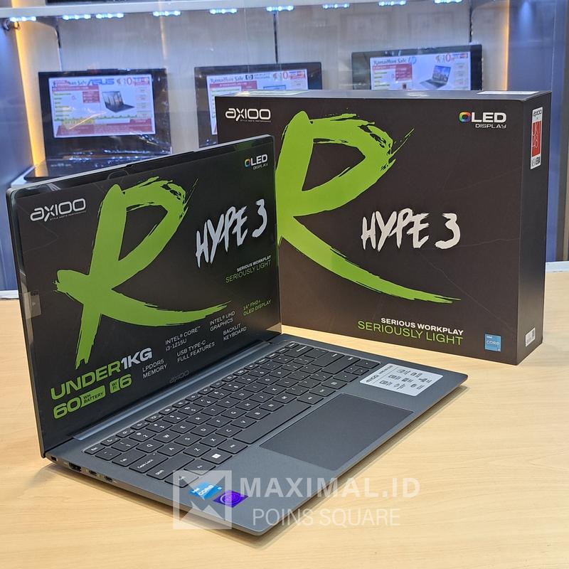 Laptop AXIOO HYPE R3 Intel i3 1215U Ram 12GB 256GB SSD 14.0 FHD Windows ...