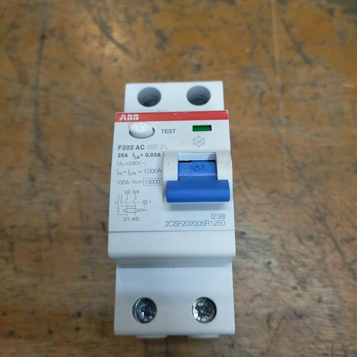 Jual elcb ABB F202 AC 25a 0.03a original - Jakarta Pusat - Hils ...