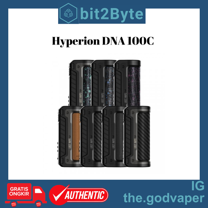 Jual Lost Vape Hyperion DNA 100C Mod 100W - GUN EAGLE - Jakarta Pusat ...