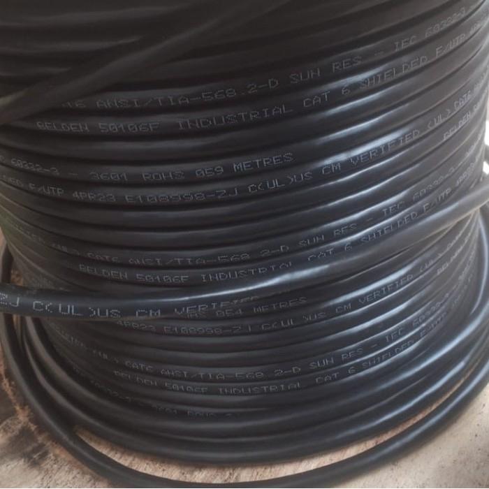 Kabel STP Belden Cat6 50106F outdoor (meteran) - Shop | Tokopedia