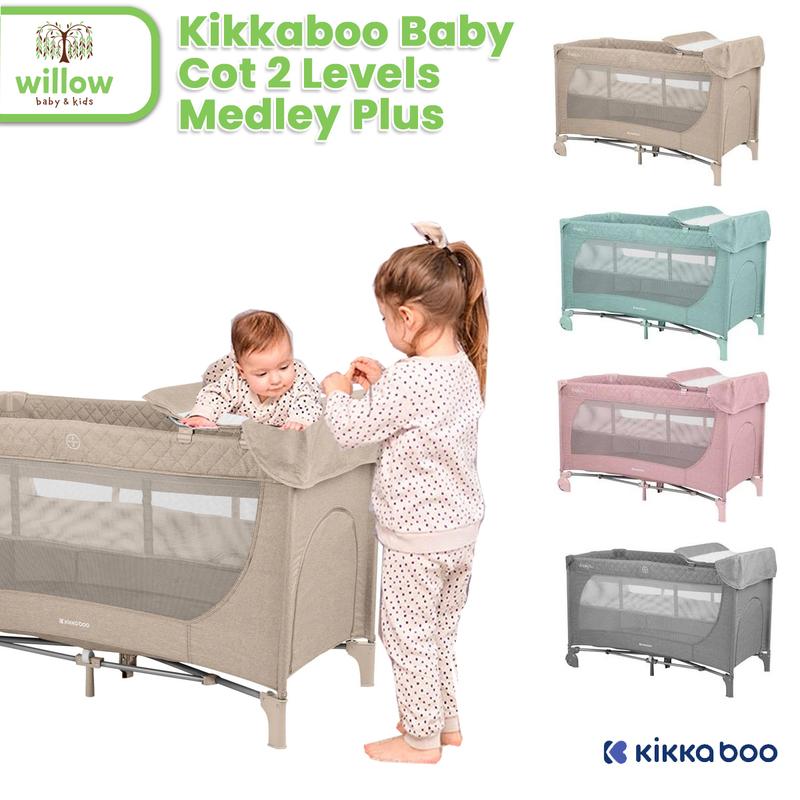 Box Tidur Bayi - Kikkaboo Baby Cot 2 Levels Medley Plus - Shop | Tokopedia