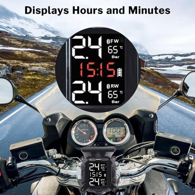 Ready Tpms Motor M7 M9 M11 Wireless Solar Panel Pressure Monitoring ...