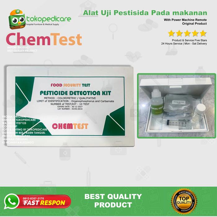 Jual Test Kit Pestisida Merk Chemtest | Alat Uji Pesticide Detection ...