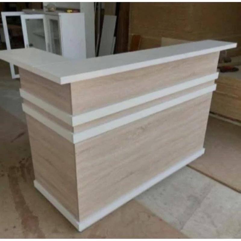Meja Kasir minimalis -120X50X100 - Shop | Tokopedia