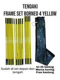 Promo TENDAKI 1set frame tenda camping •tendaki Borneo 4 •tendaki Java ...