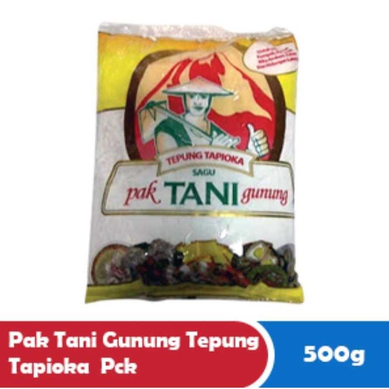 Tepung Tapioka Sagu Tani Gunung Berat 500 Gram SAGU PAK TANI - Shop ...