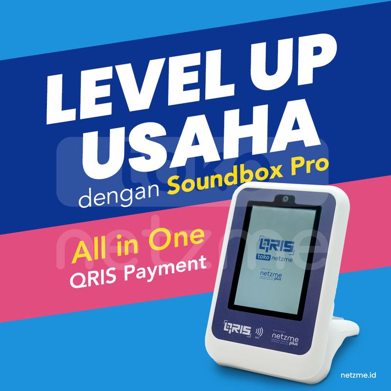 QRIS Soundbox PRO Netzme | Solusi Pembayaran QRIS Khusus UKM - Shop ...