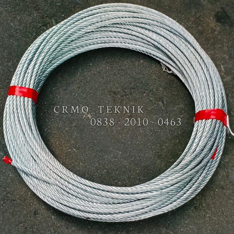 Kawat Sling Galvanis 1.5 2 3 4 5 6 8 10 12 Mm Seling Galvanis - Shop ...