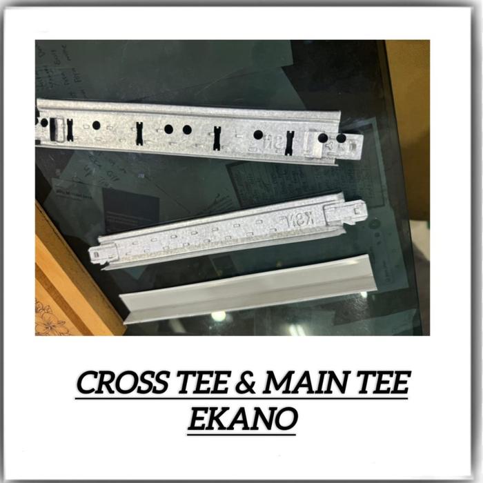 Jual CROSS TEE// MAIN TEE//WALL ANGLE RANGKA AKUSTIK DAN GYPTILE EKANO ...