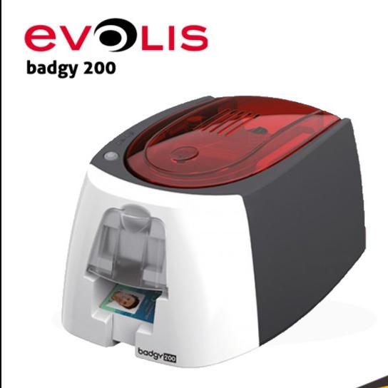 ID Card Printer Evolis Badgy 200 | Cetak Kartu ID Single Side Murah ...