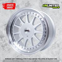 Jual Velg Celong Mazda Miata Ring 17 Lebar 8/9 Inch Pcd 4X100 dan 4X114 ...