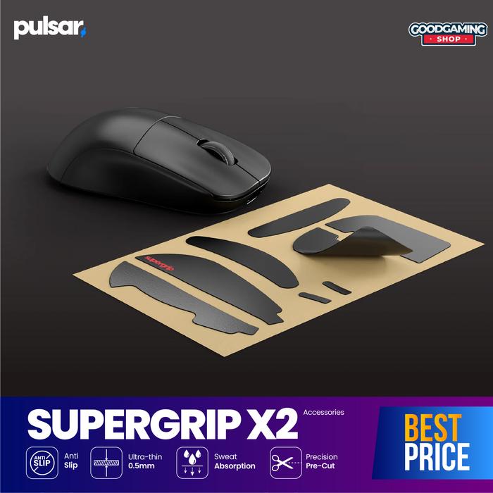 Jual PULSAR Supergrip Grip Tape for X2 Gaming Mouse - MINI - Jakarta ...