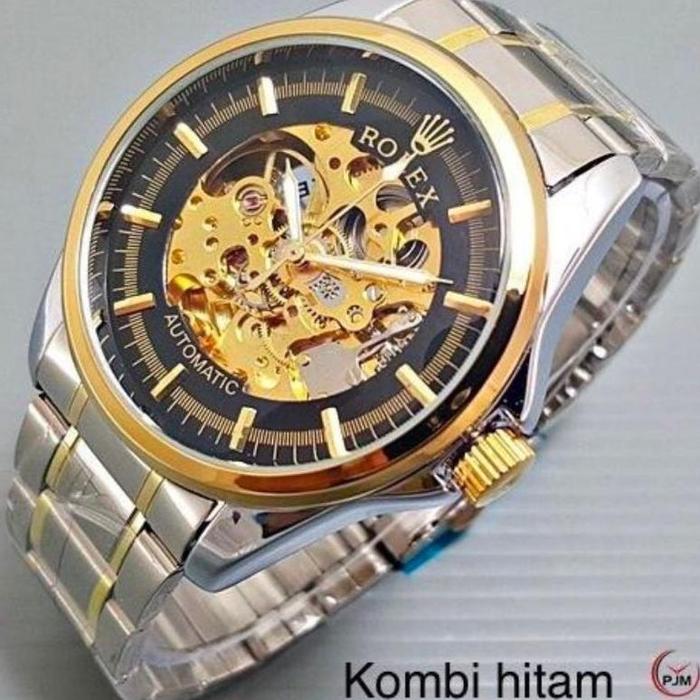 Jual Best Seller !! Jam Tangan Pria Rolex Automatic ( Tanpa Baterai ...