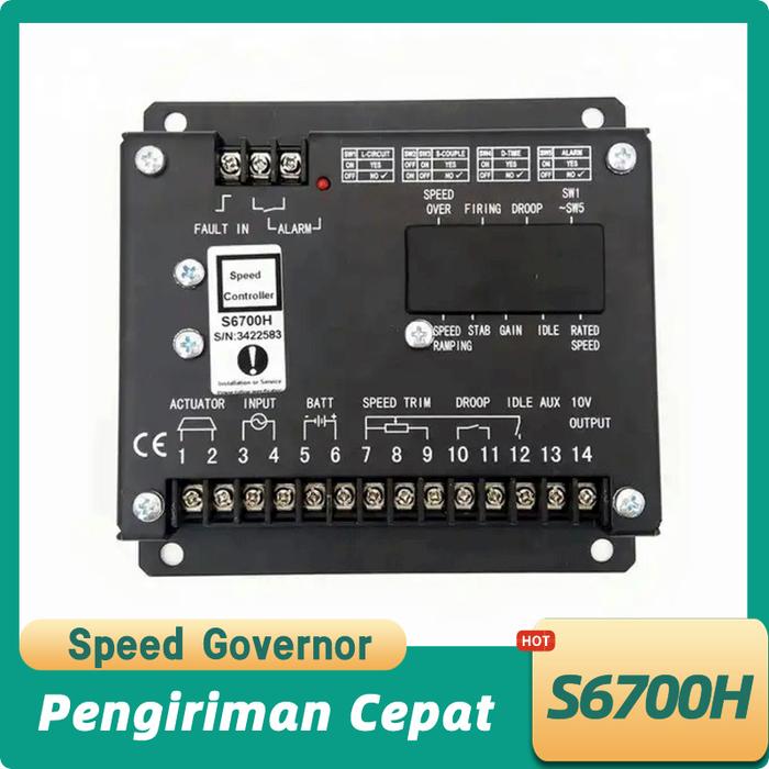 Jual SPEED CONTROL UNIT S6700H CUMMINS SPEED GOVERNOR S-6700H SPEED ...